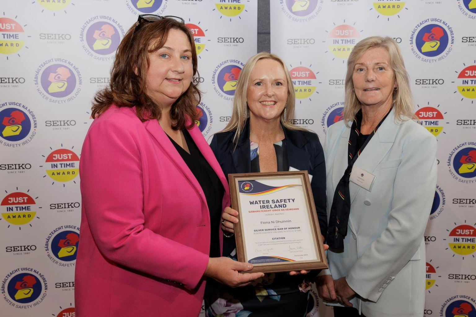 National Service Awards Ceremony 2024 - CUMANN SÁBHÁILTEACHT UISCE ...